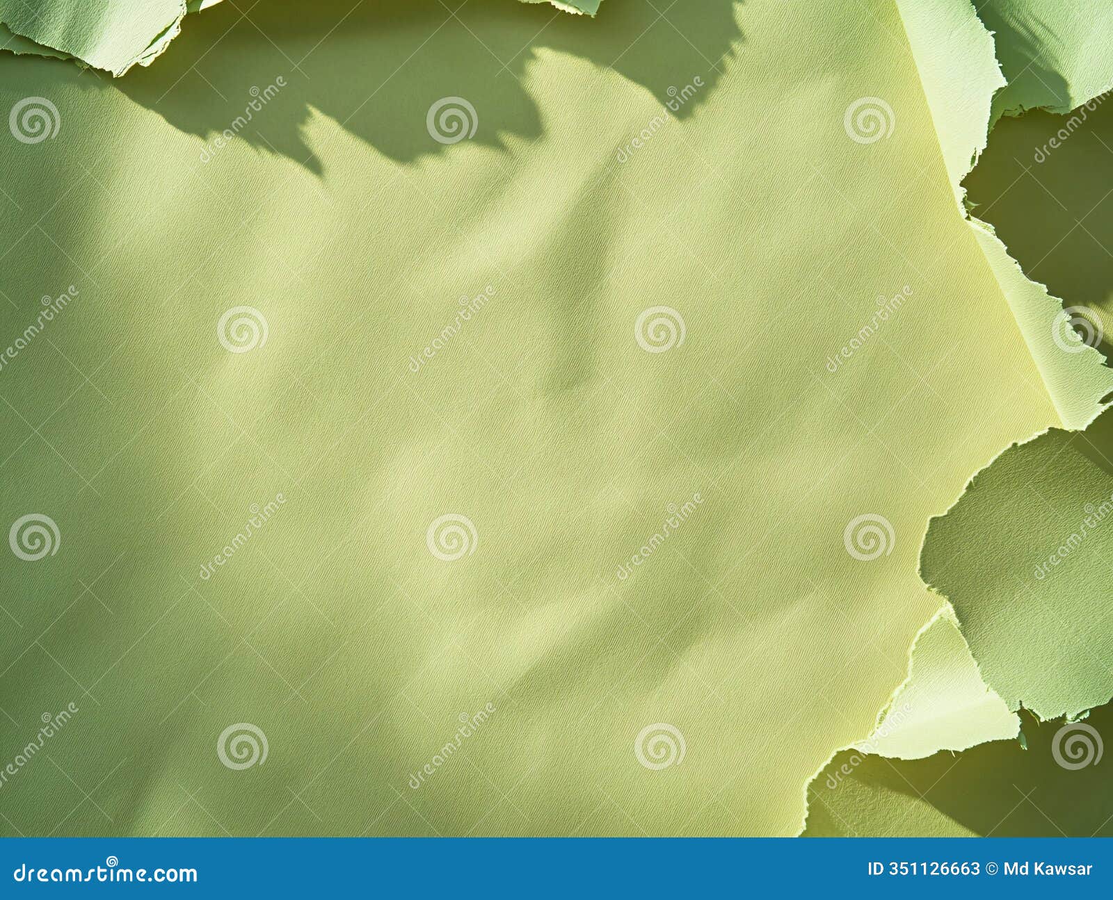 Abstract Green Torn Paper Texture Background High Quality Image Stock ...