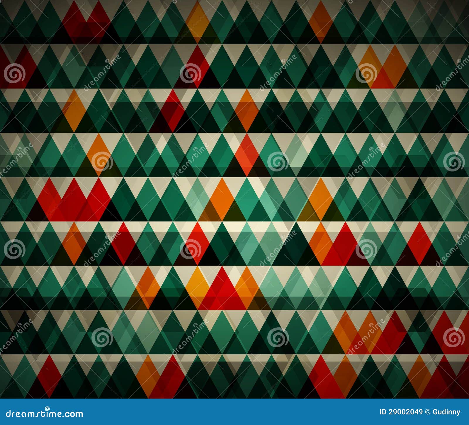 Abstract Green Triangle Background Stock Vector - Illustration of ...