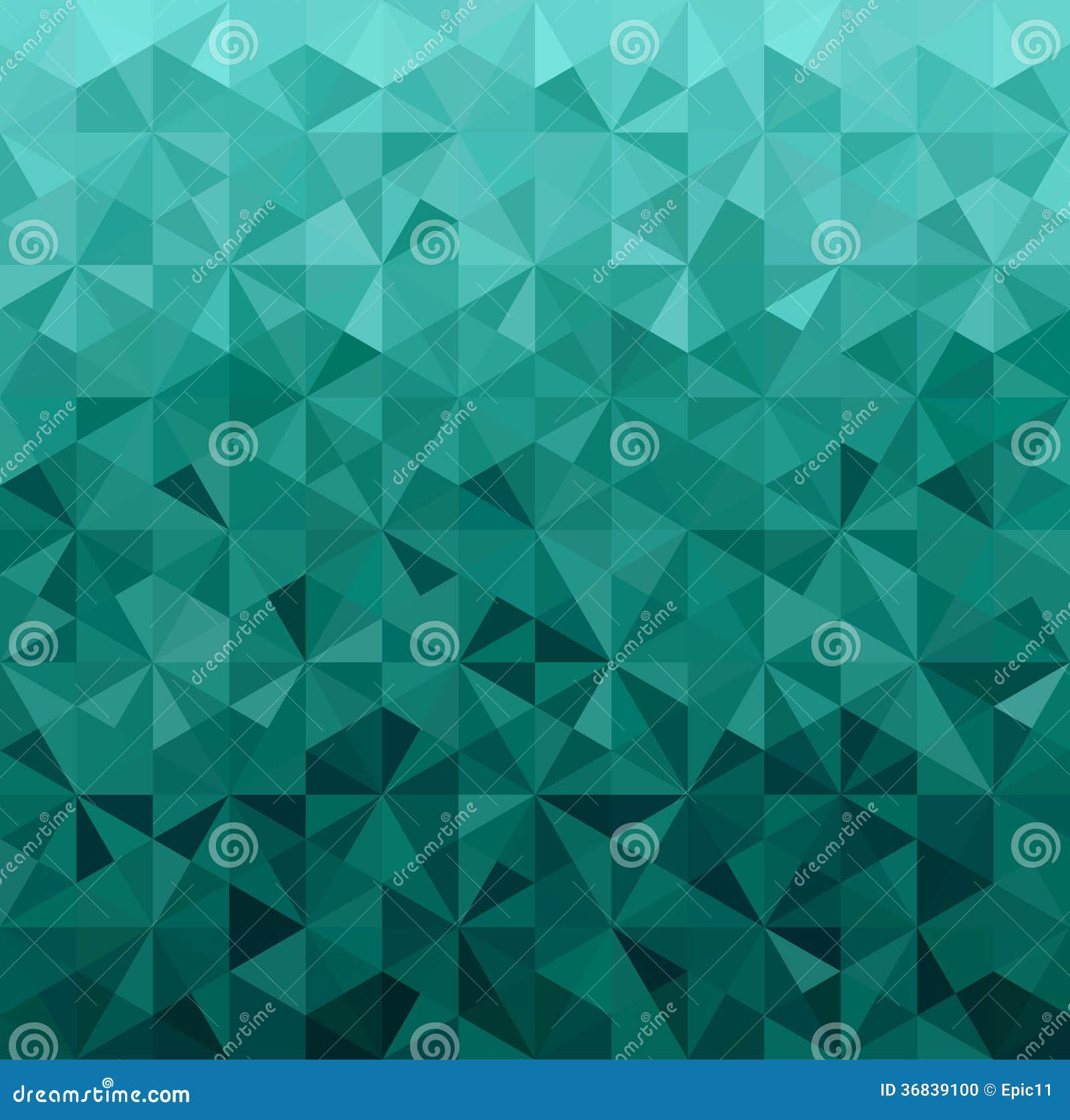 Abstract Green Triangle Background Stock Vector - Illustration of light ...