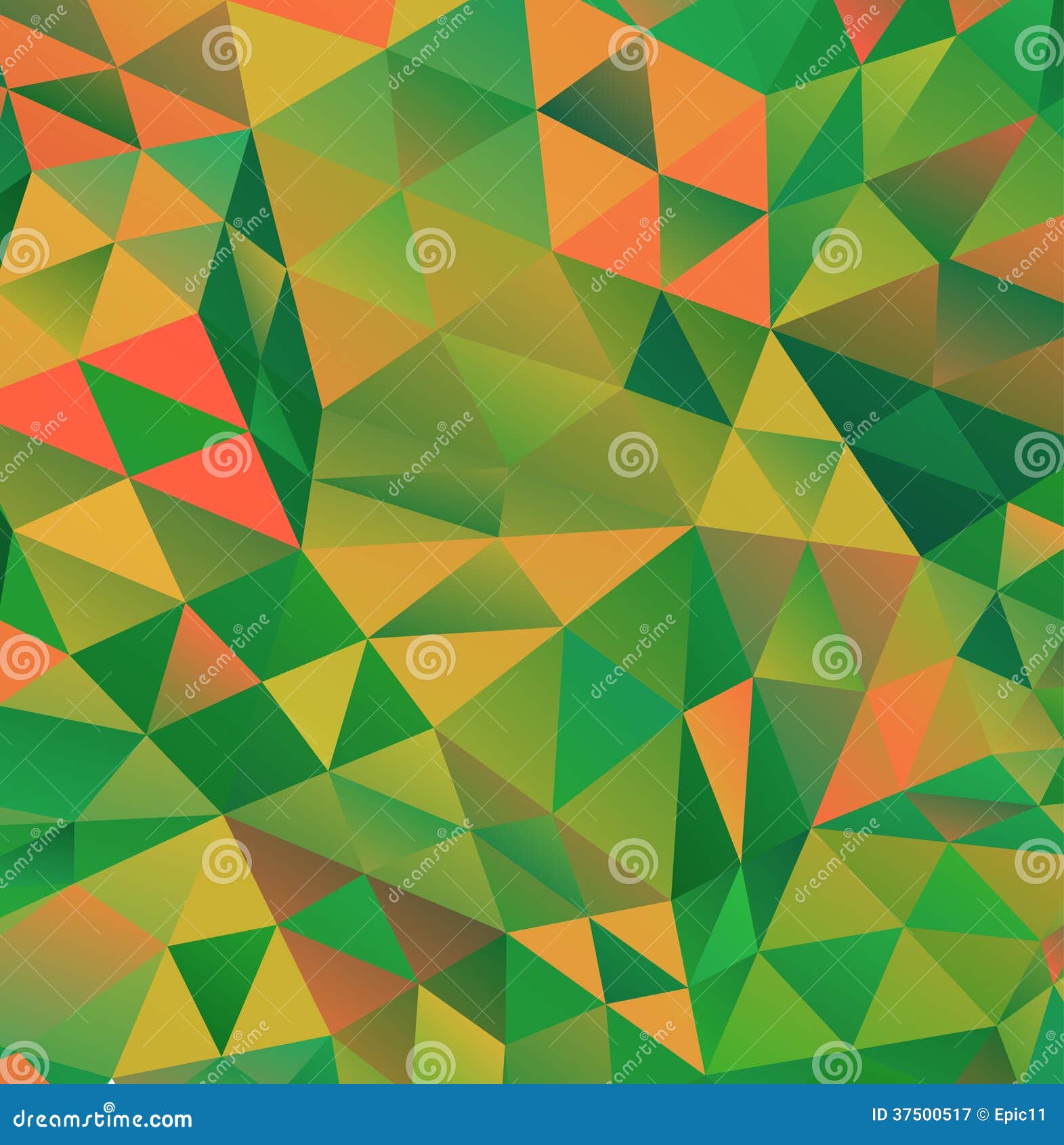 Abstract Green Triangle Background Stock Vector - Illustration of ...