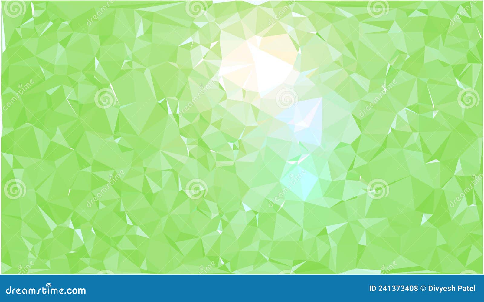 Abstract Green Triangle Shape Background. Abstract Background of ...