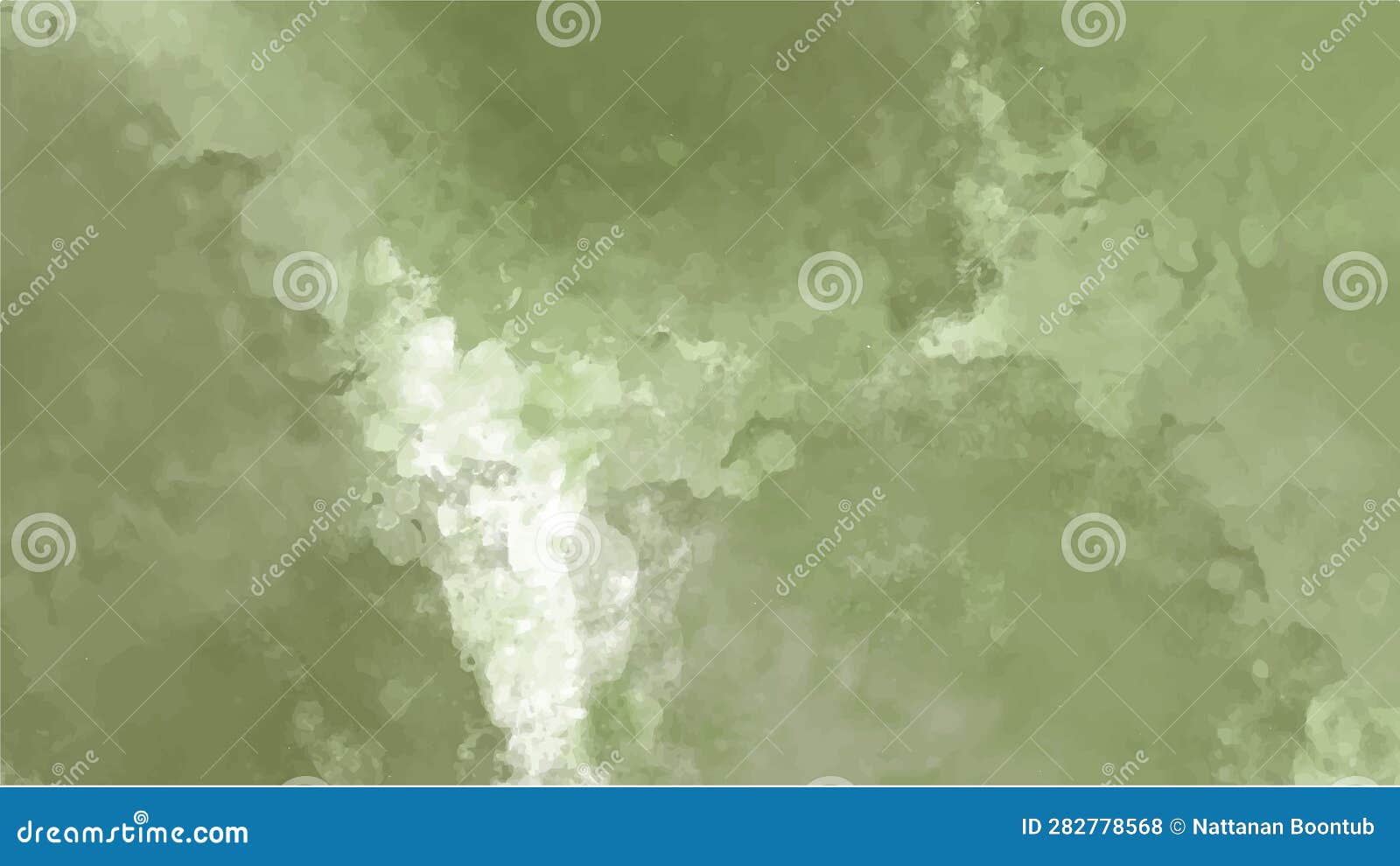 Abstract Green Watercolor Background.Hand Painted Watercolor Stock ...