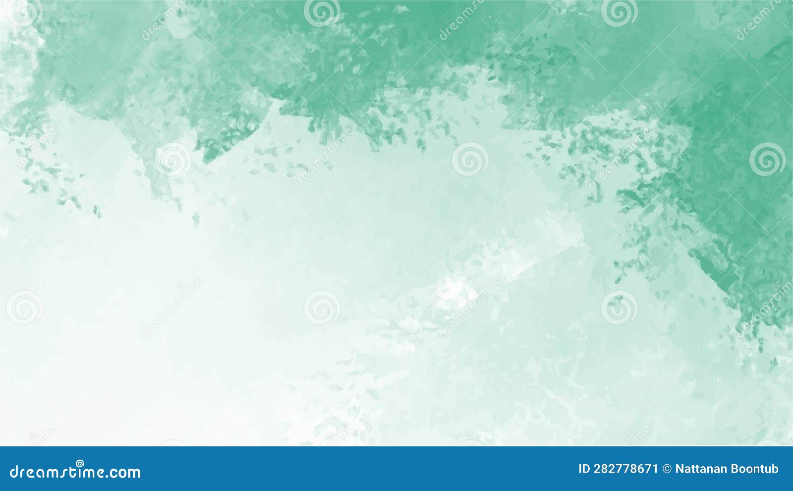 Abstract Green Watercolor Background.Hand Painted Watercolor Stock ...