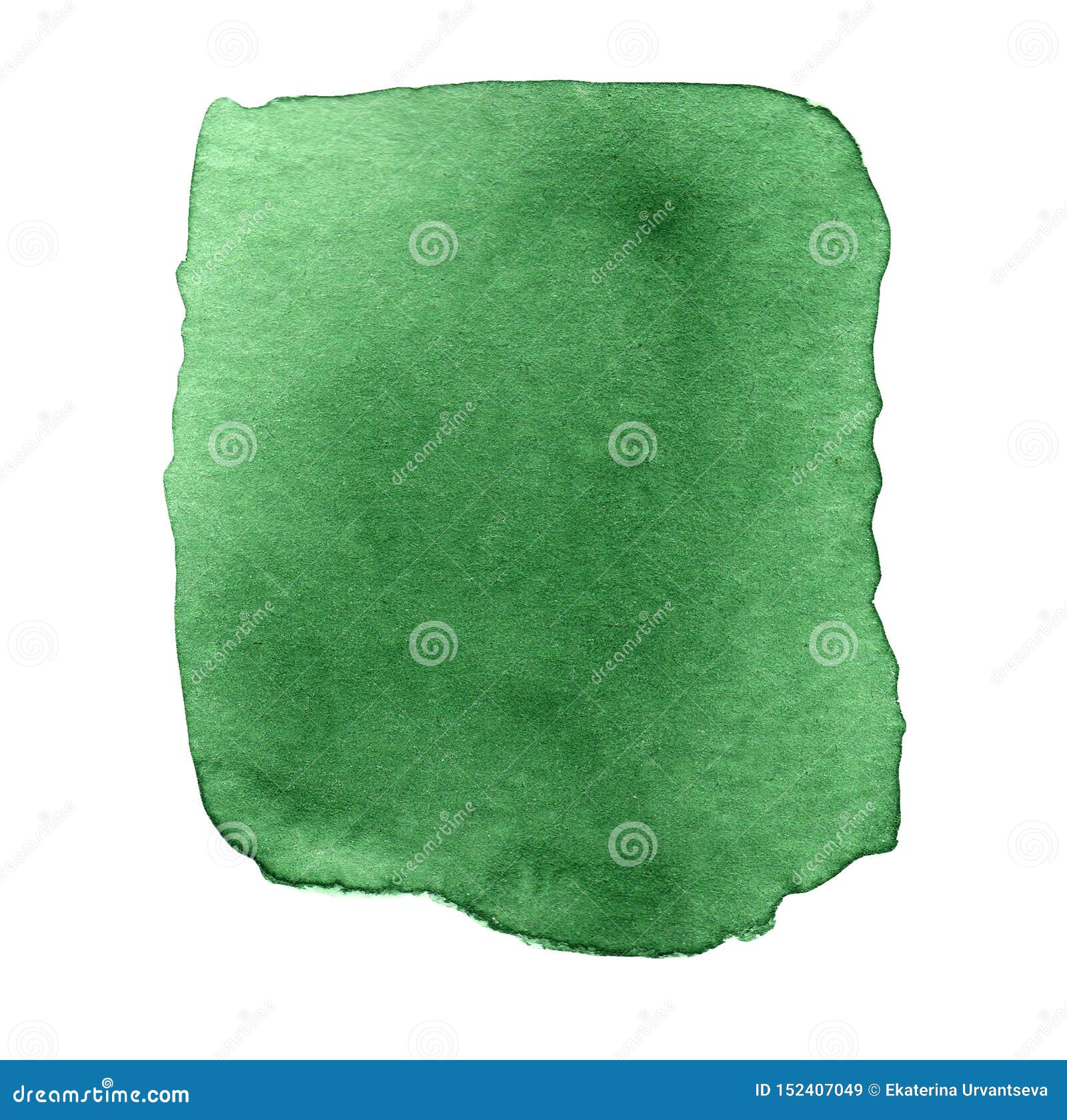 Abstract Green Watercolor on White Background. Hand Drawn Stock ... Abstract Green Watercolor on White Background. Hand Drawn Stock ...