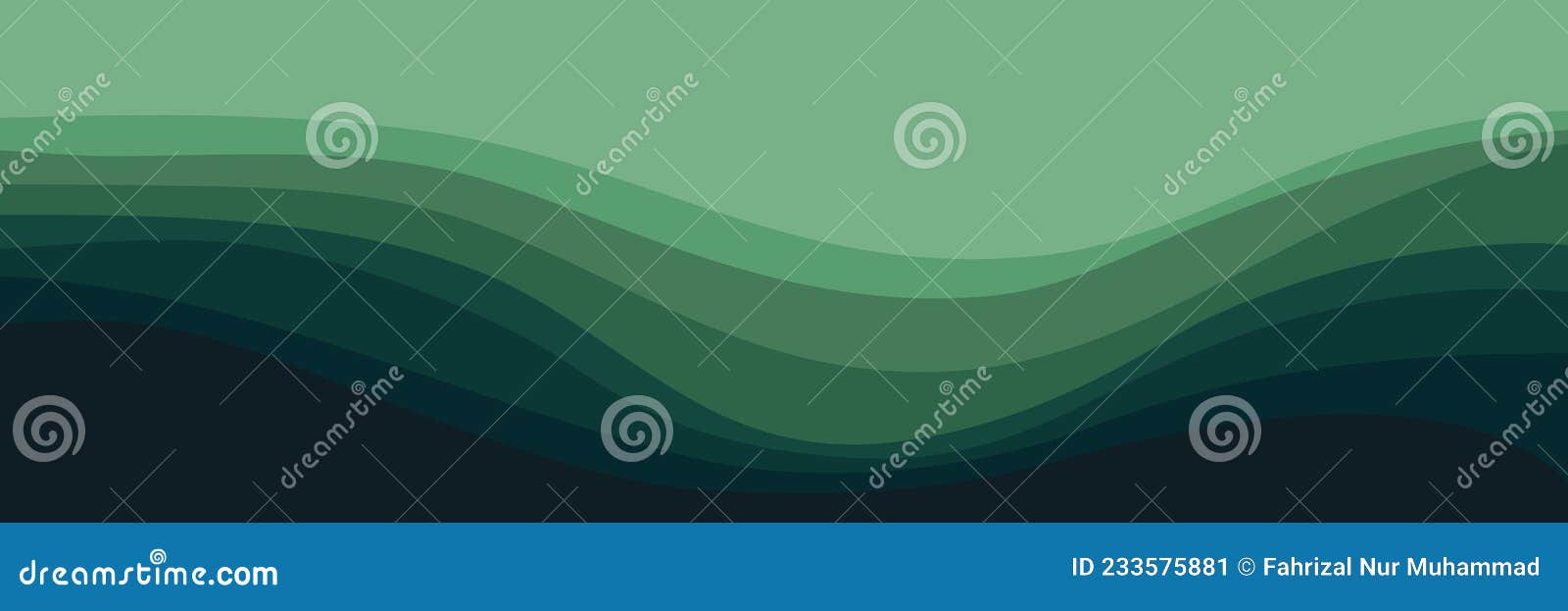 Abstract Green Wave Pattern Vector Design Stock Vector - Illustration ...