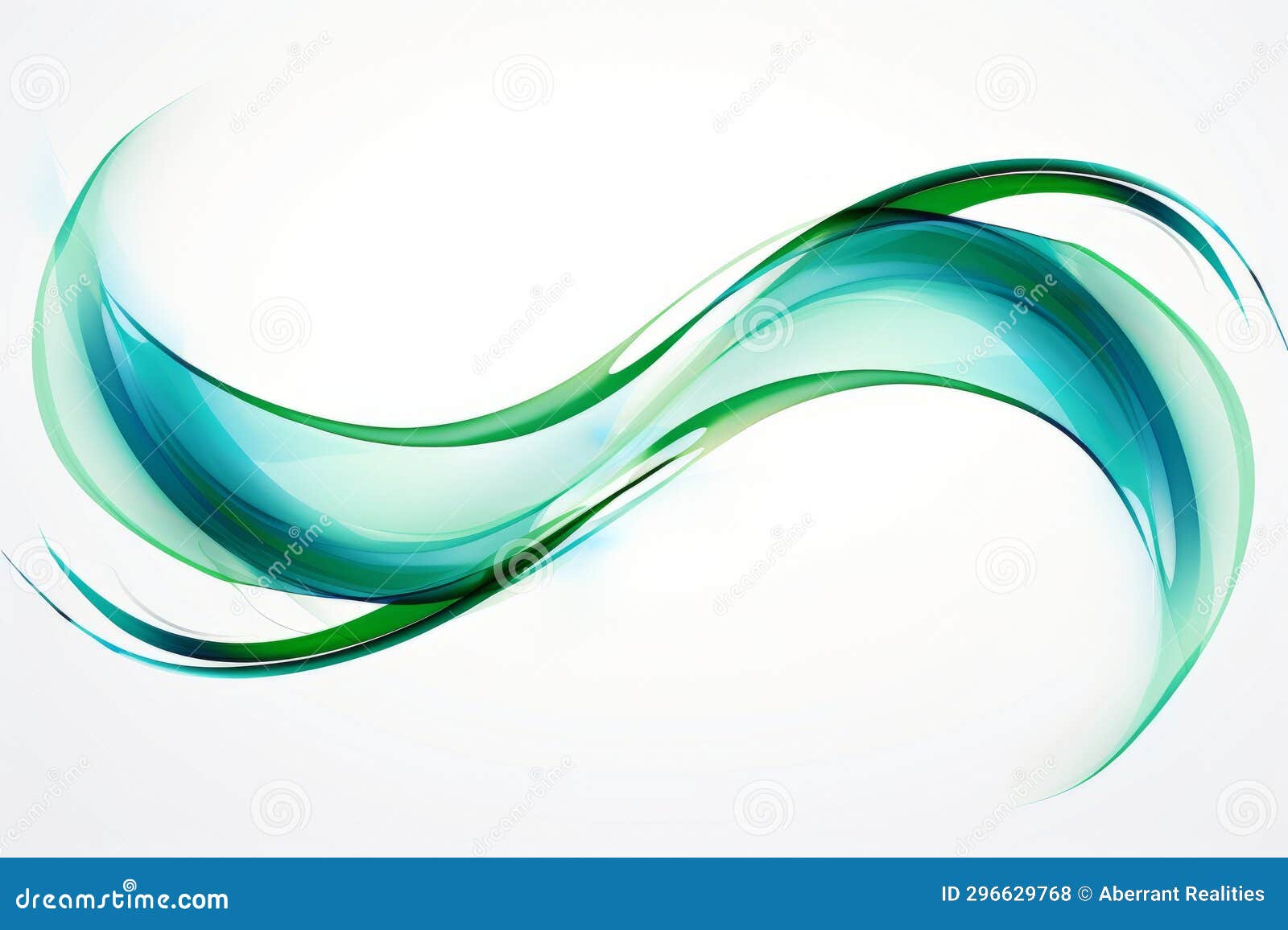 Abstract Green Wave Vector Background Stock Photo - Image of vector ...