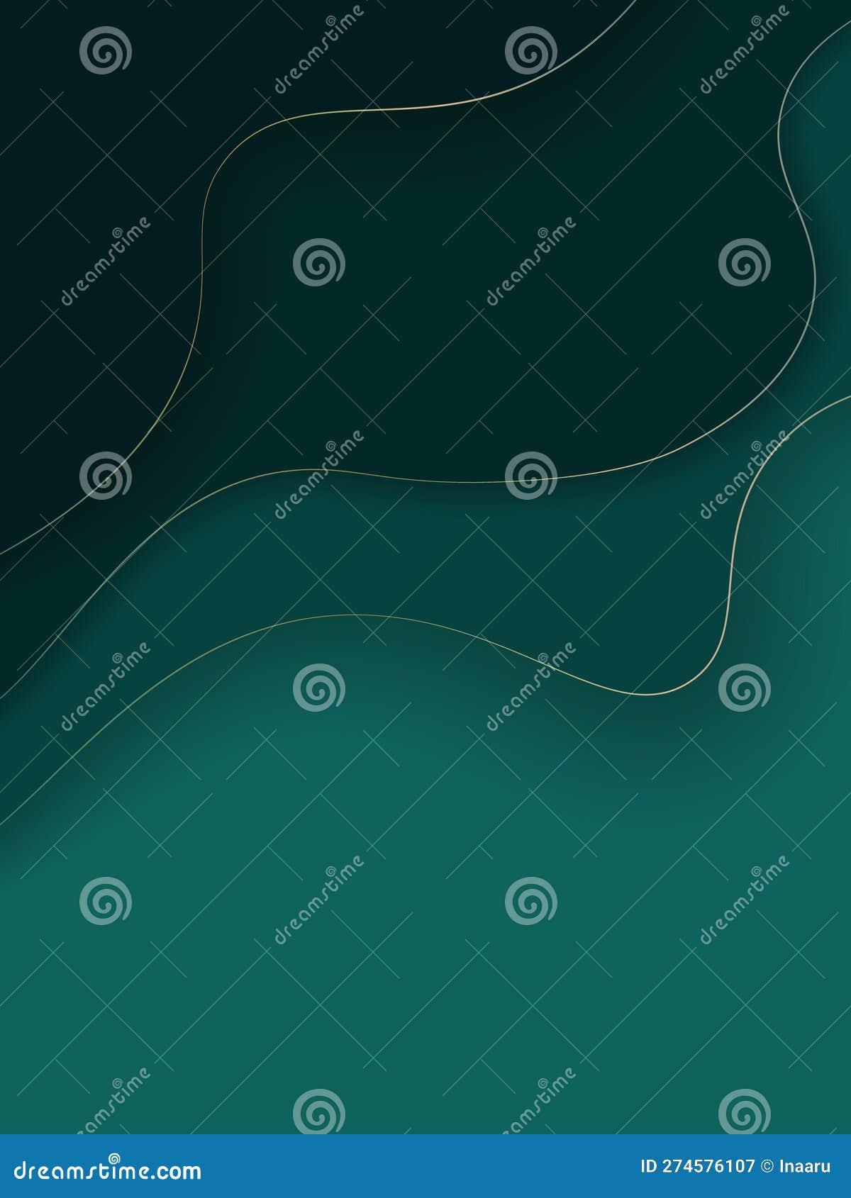 Abstract Green Wavy Background in Paper Cut-out Style. Stock Vector ...