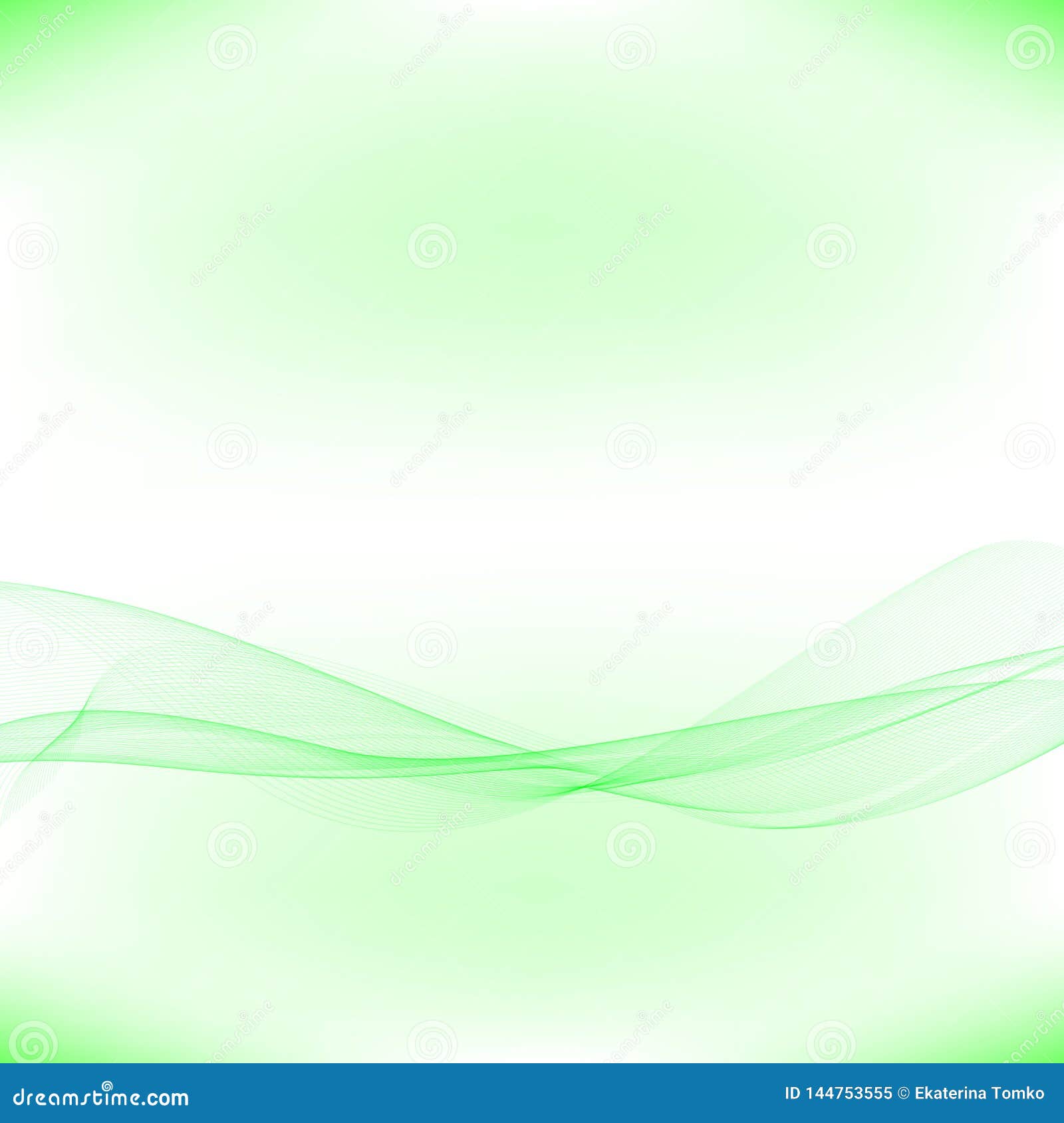 Abstract Green Wavy Lines. Colorful Vector Background Stock Vector ... Abstract Green Wavy Lines. Colorful Vector Background Stock Vector ...