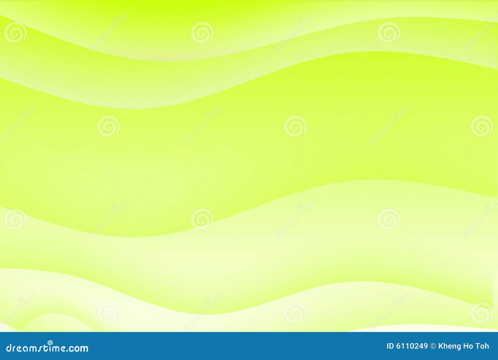 Abstract Green Wavy Soothing Background Stock Illustration ...