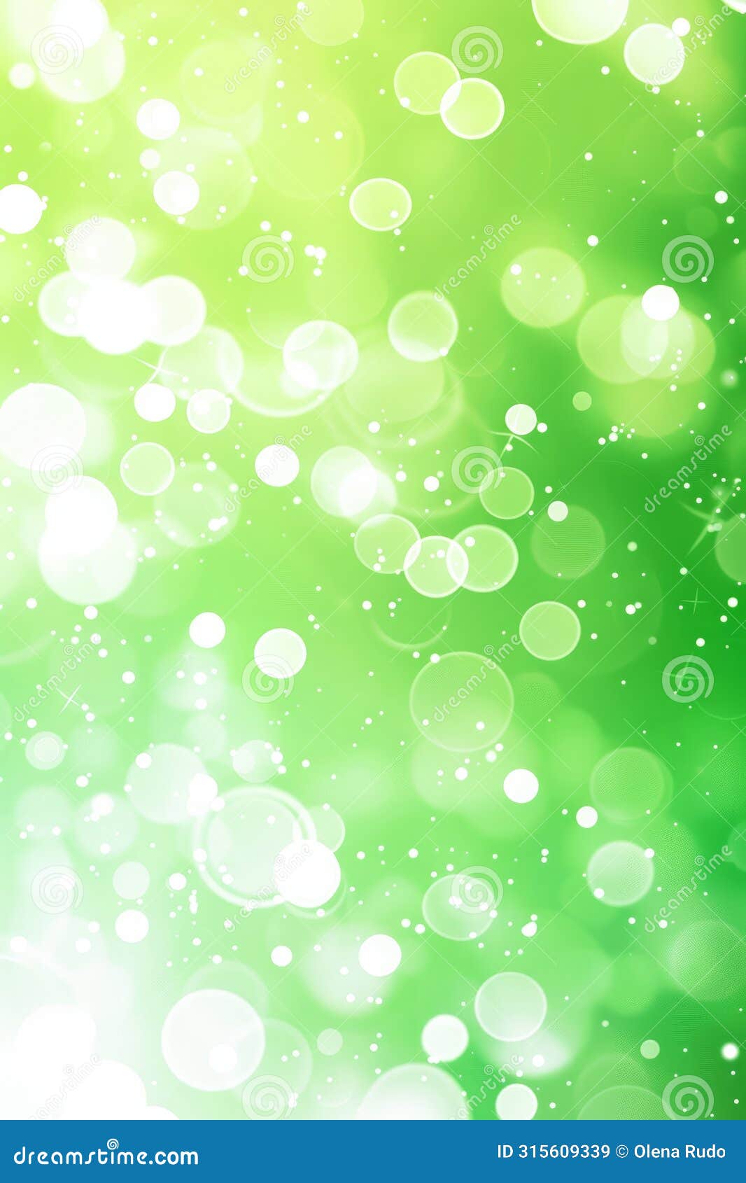 Abstract Green and White Light Rays with Particles on a Luminous ...