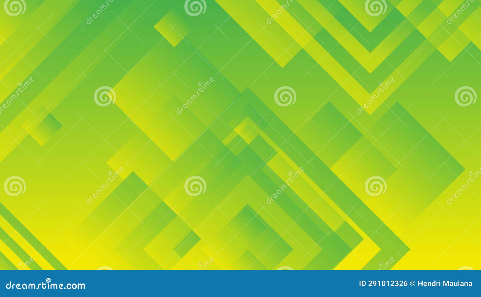 Abstract Green and Yellow Gradient Background with Rectangle Lines ...