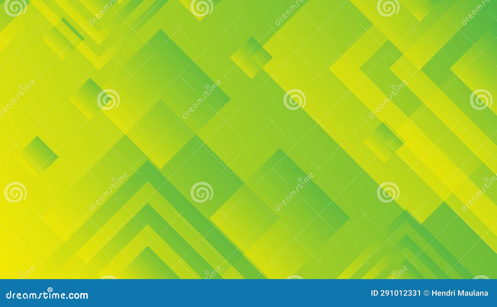Abstract Green and Yellow Gradient Background with Rectangle Lines ...