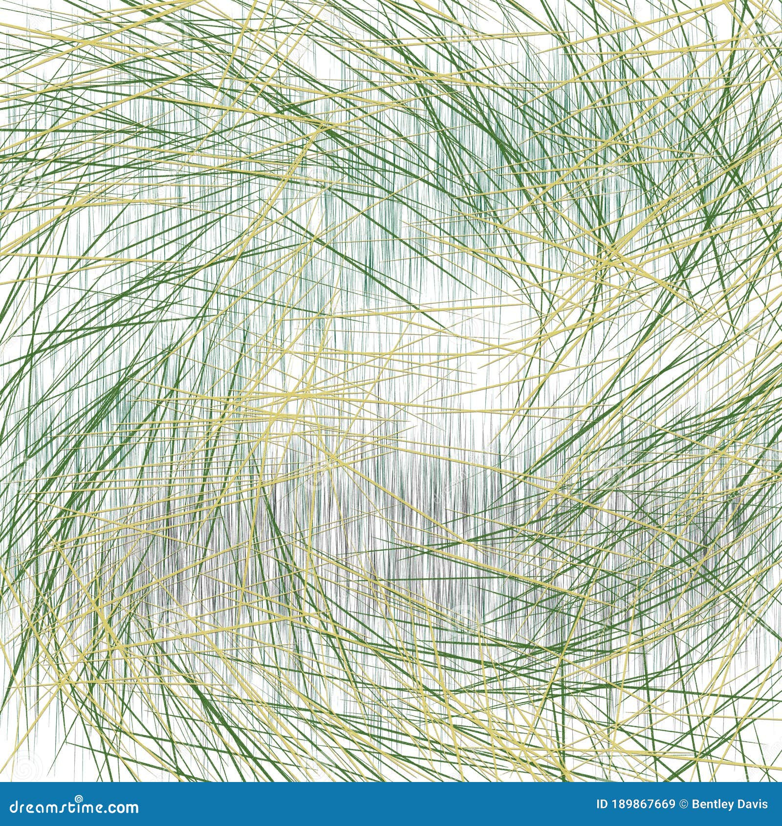 Abstract of Green and Yellow Lines Stock Vector - Illustration of ...