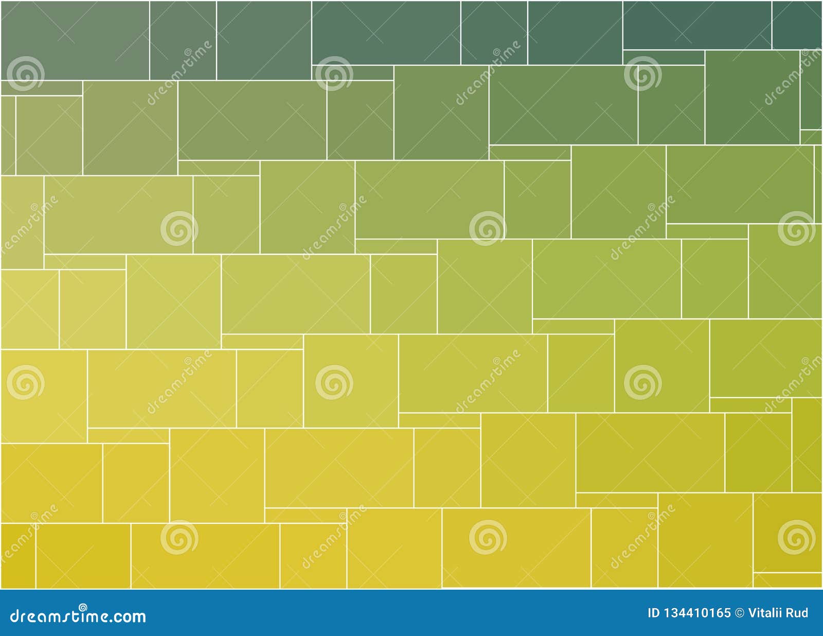 Green-yellow Gradient Abstract Background with Rectangles Stock ...
