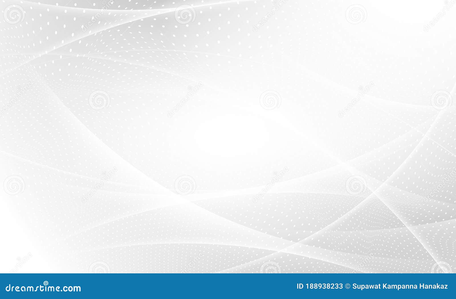 Abstract Grey Background Poster with Dynamic Waves. Stock Illustration ...