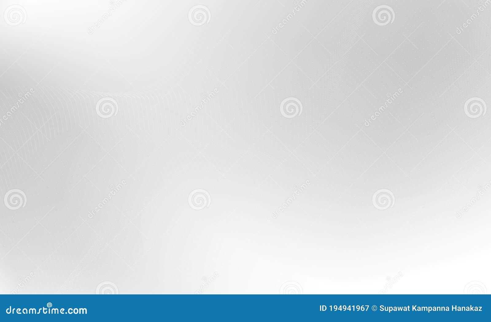 Abstract Grey Background Poster with Dynamic Waves. Technology Network ...