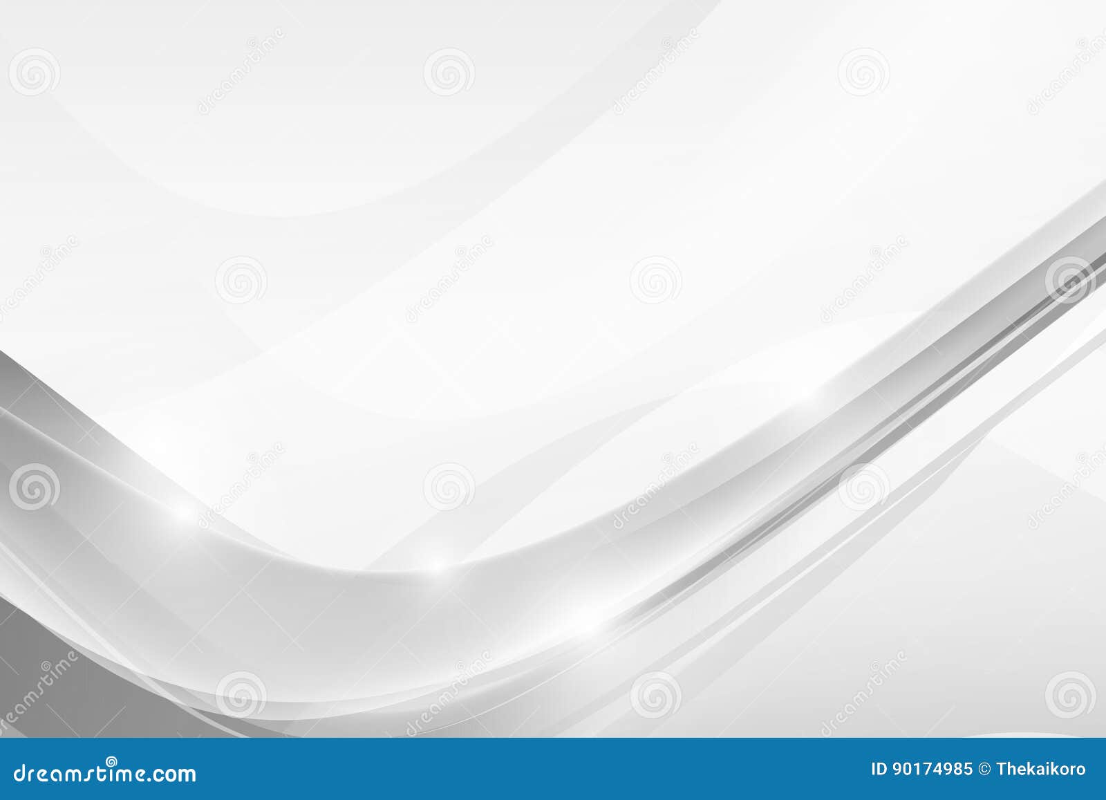 Abstract Grey Background with Simply Curve Lighting Element Vector ...