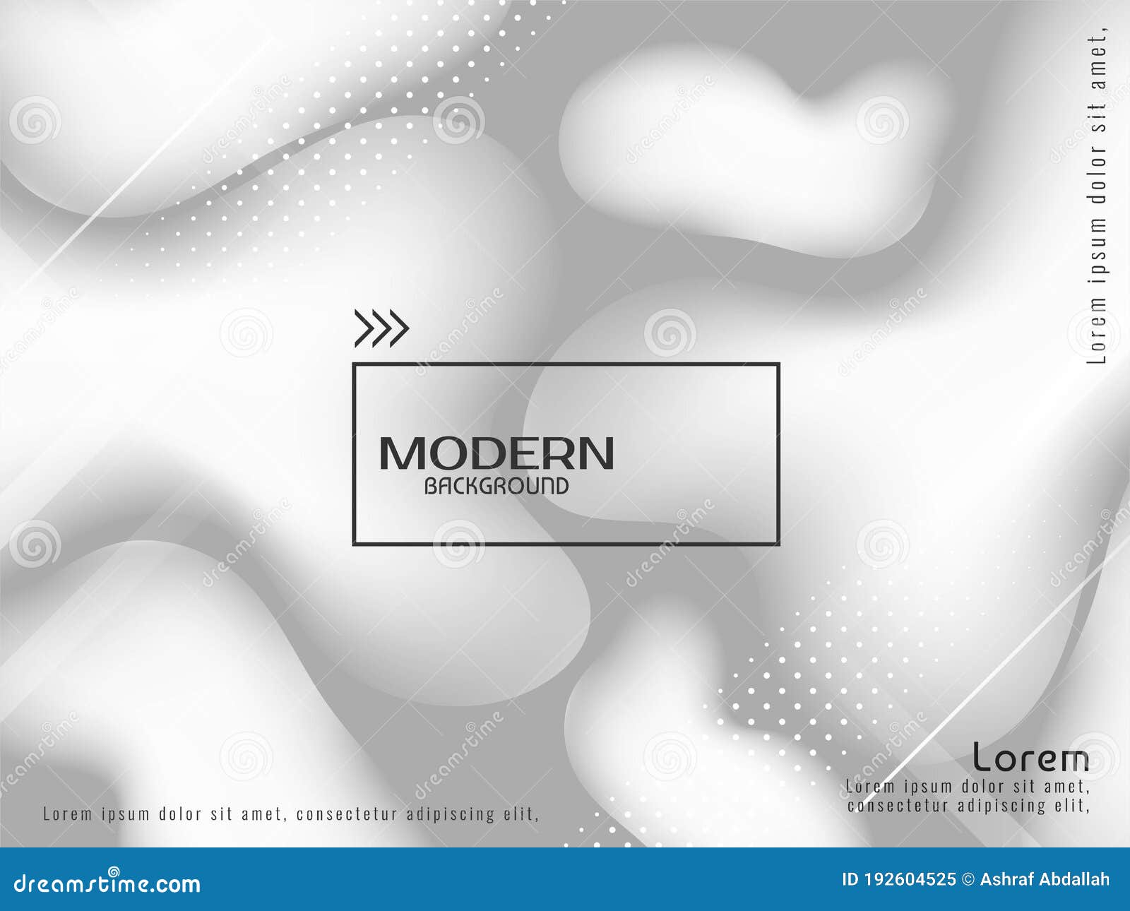 Abstract Grey Color Liquid Background Stock Vector - Illustration of ...