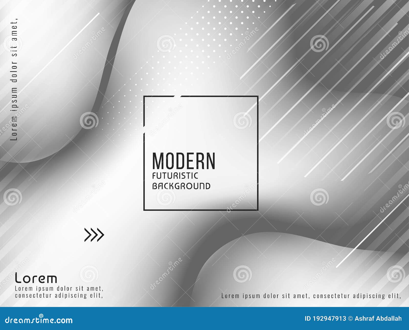 Abstract Grey Color Liquid Background Stock Vector - Illustration of ...