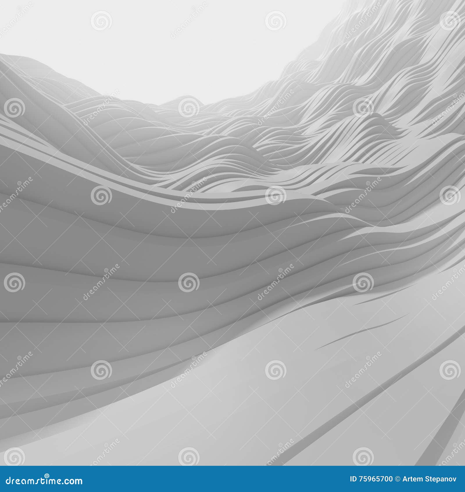 Abstract Grey 3D Background Stock Illustration - Illustration of ...