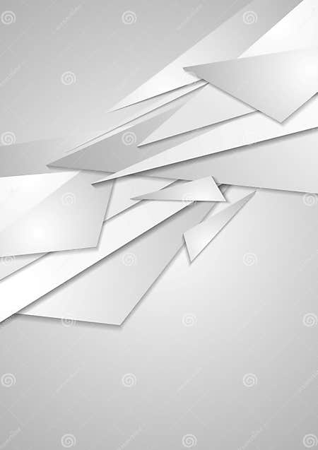 Abstract Grey Geometric Corporate Background Stock Vector ...
