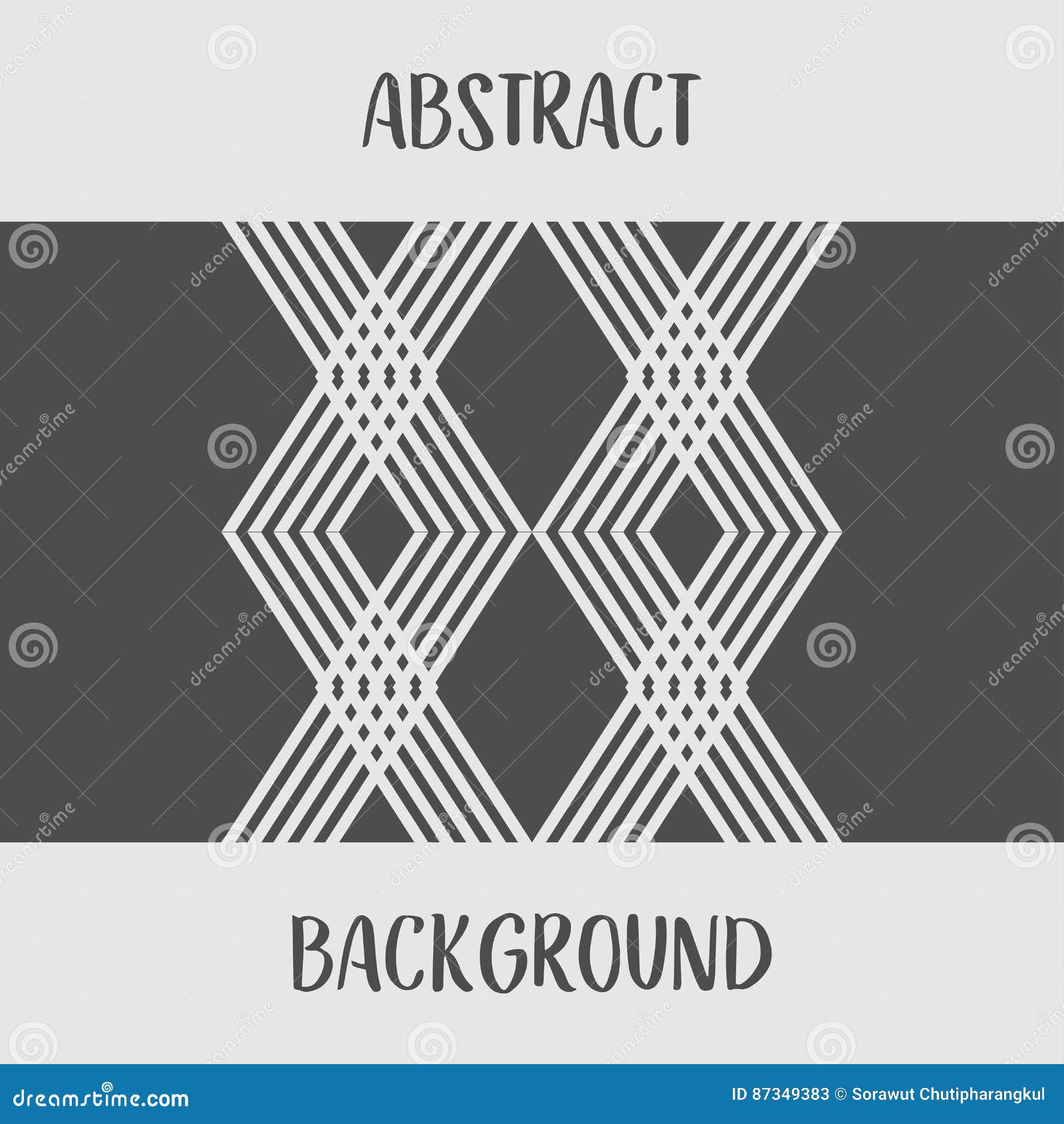 Abstract Grey Geometric Shape Design Logo Background Stock Vector ...