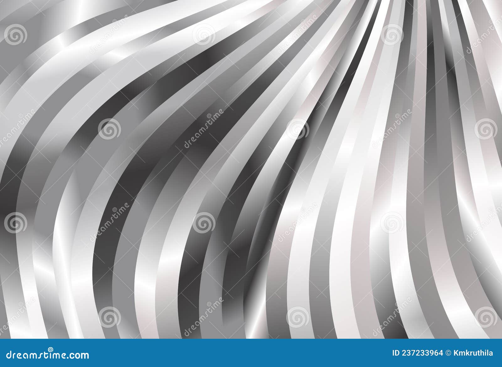 Abstract Grey Gradient Wavy Stripes Background Vector Image Beautiful ...