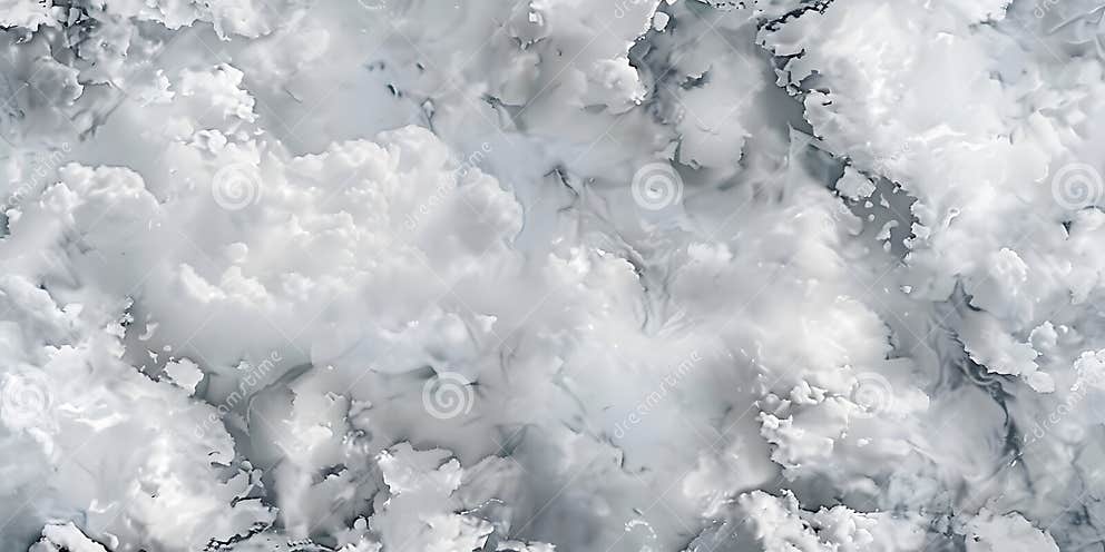 Abstract Grey Marble Cloud Seamless Pattern Stock Illustration ...