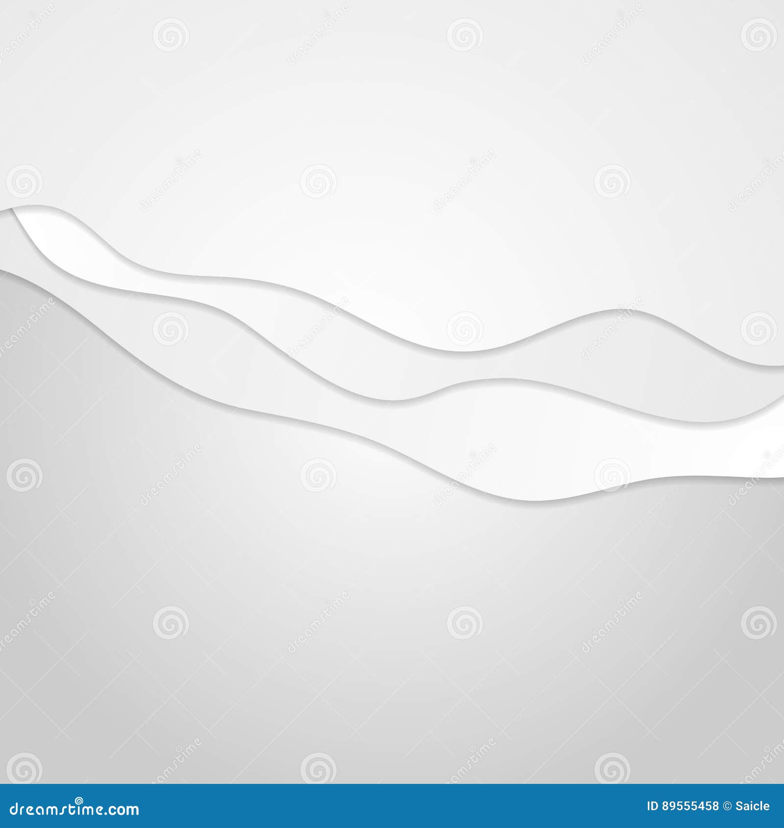 Abstract Grey Minimal Wavy Background Stock Vector - Illustration of ...