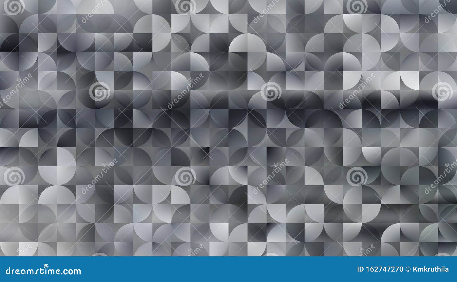 Abstract Grey Quarter Circles Background Vector Image Stock Vector ...