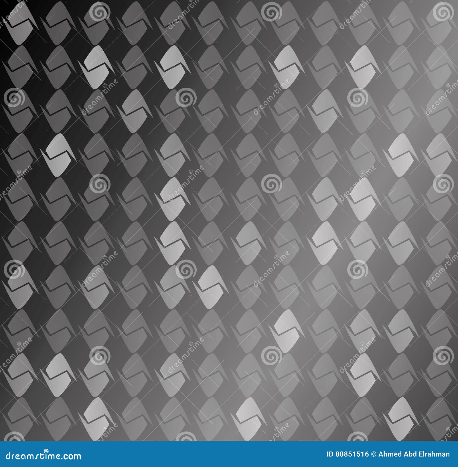 Abstract Grey Shapes Pattern Stock Vector - Illustration of shape ...