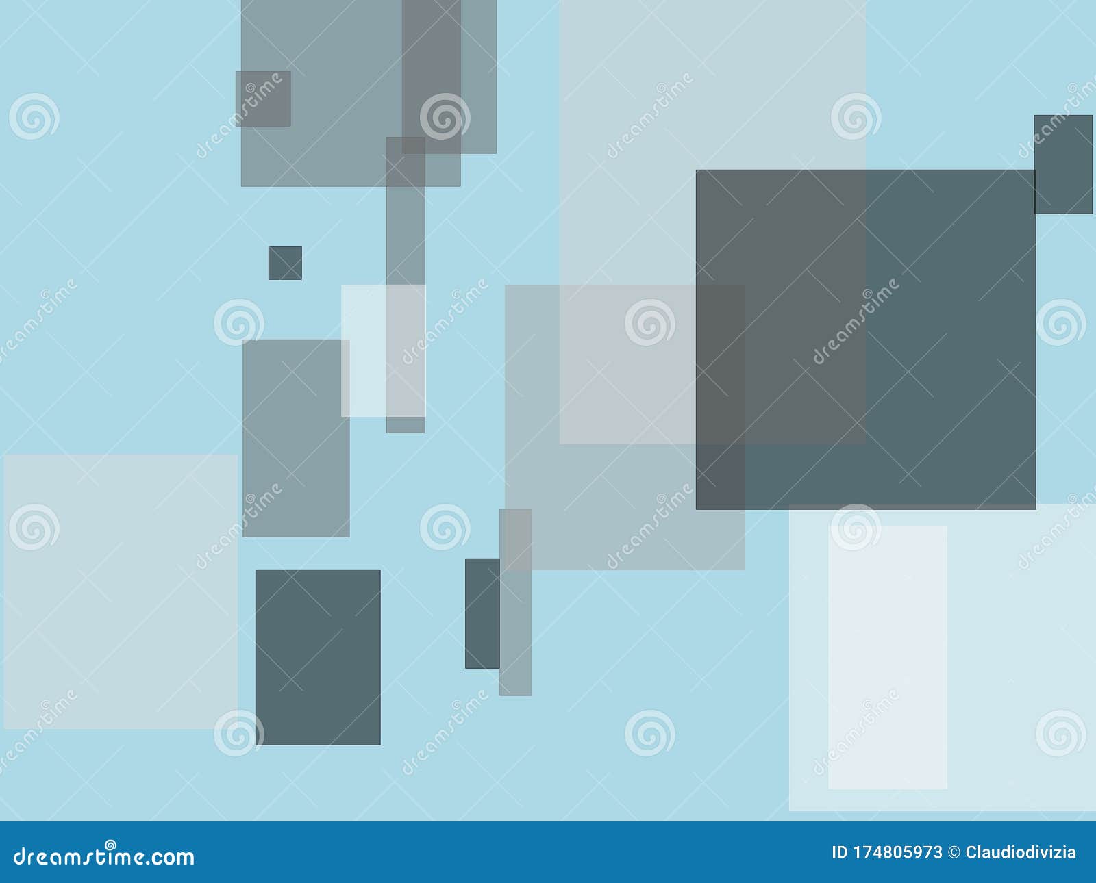 Abstract Grey Squares Illustration Background Stock Illustration ...