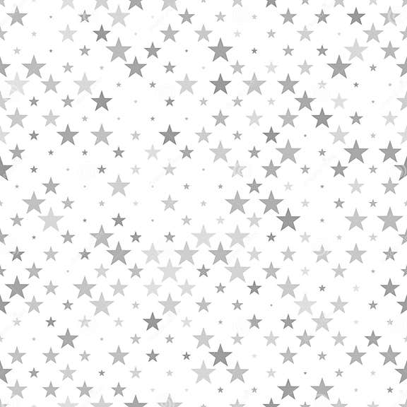 Abstract Grey Star Pattern - Vector Background Graphic Stock Vector ...