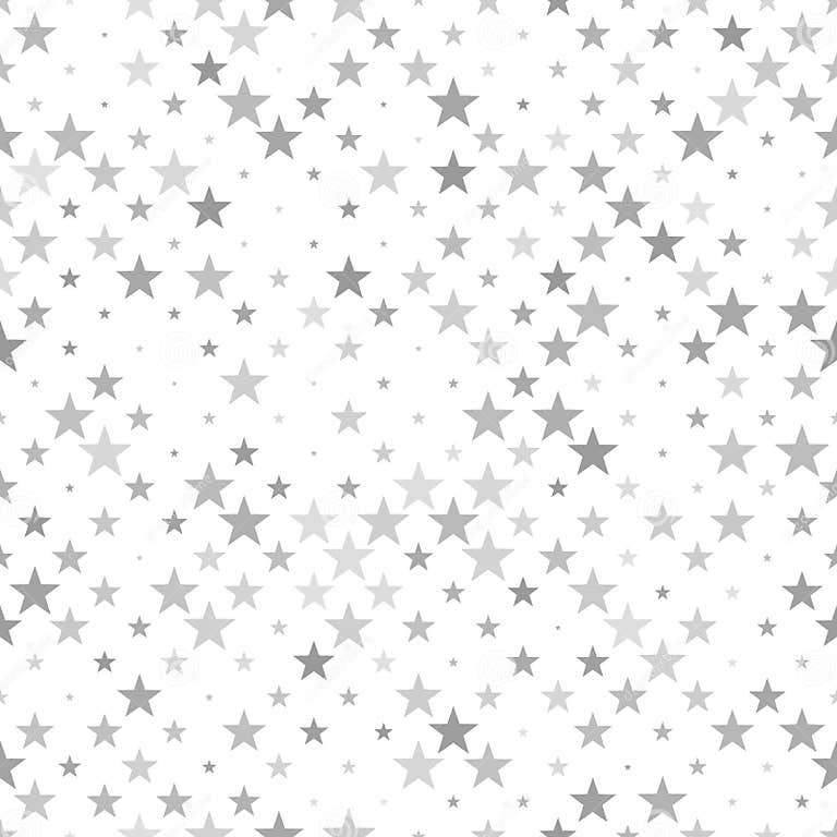 Abstract Grey Star Pattern - Vector Background Graphic Stock Vector ...
