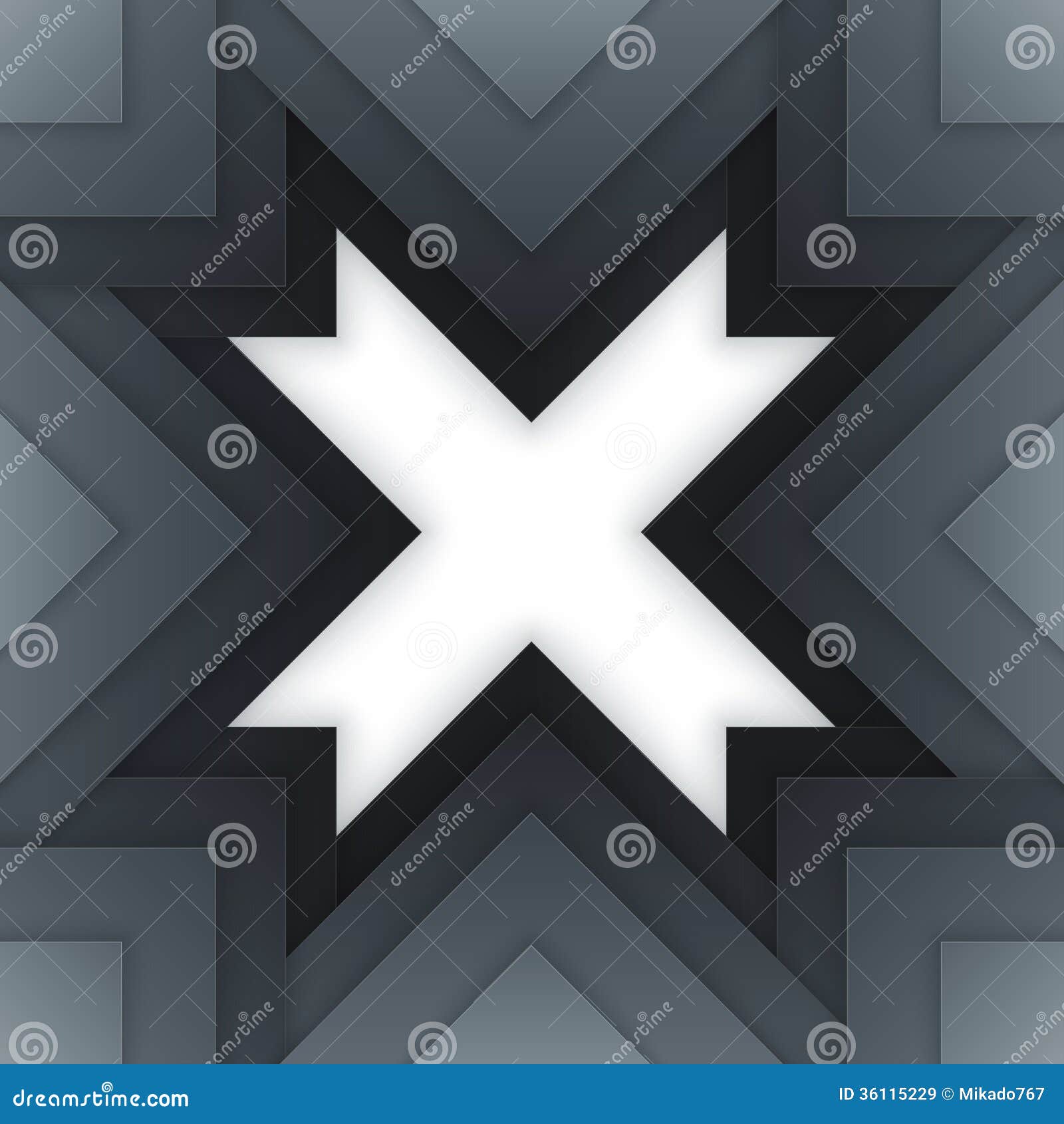 Abstract Grey Triangle Shapes Background Stock Vector - Illustration of ...