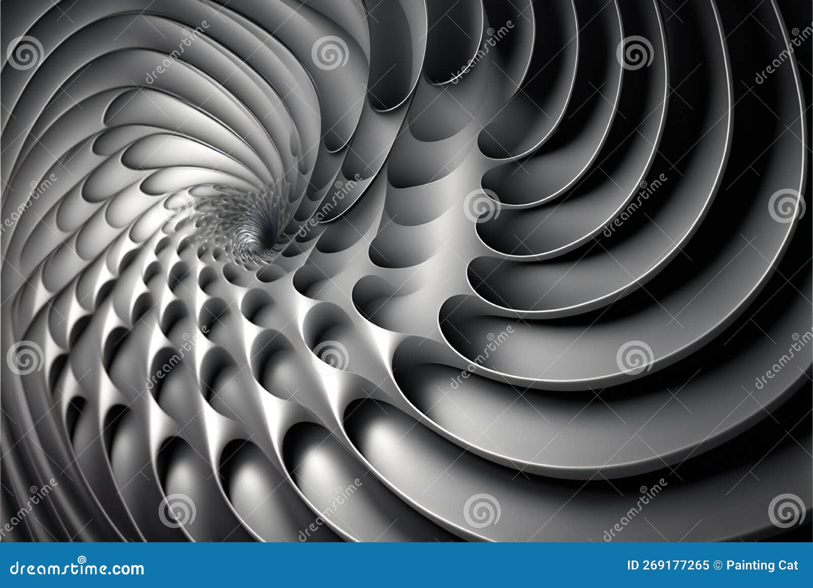 Abstract Grey Wave Background, Abstract Background Stock Illustration ...