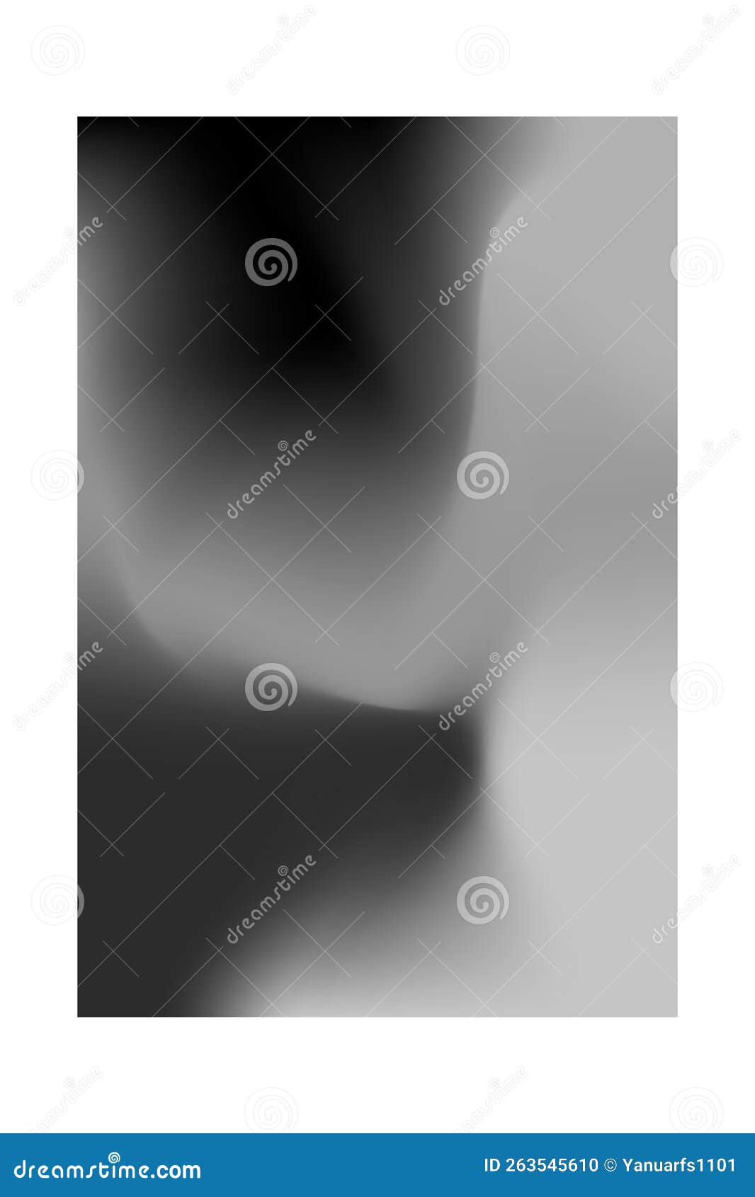 Abstract Greyscale Gradient Wall Decor Stock Illustration ...