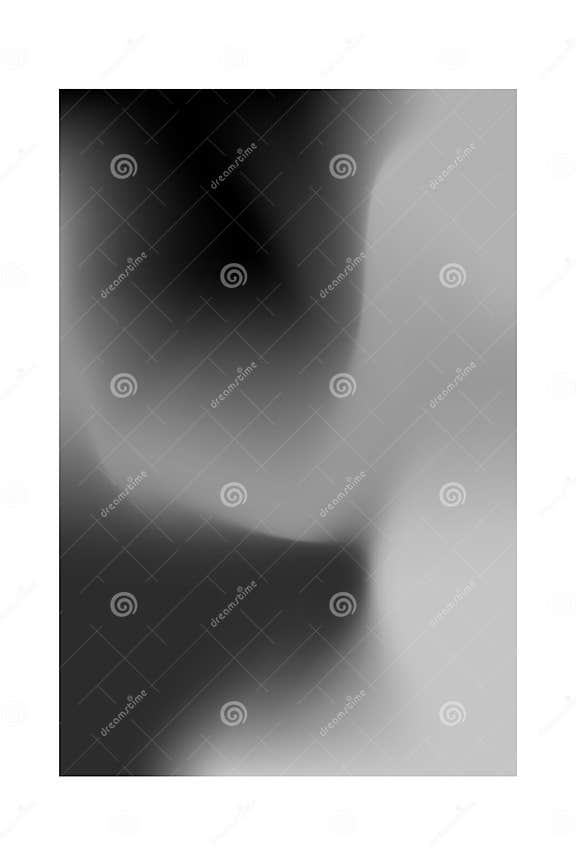 Abstract Greyscale Gradient Wall Decor Stock Illustration ...