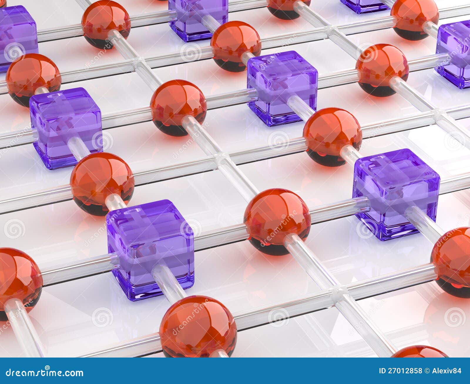 Abstract grid stock illustration. Illustration of atom - 27012858