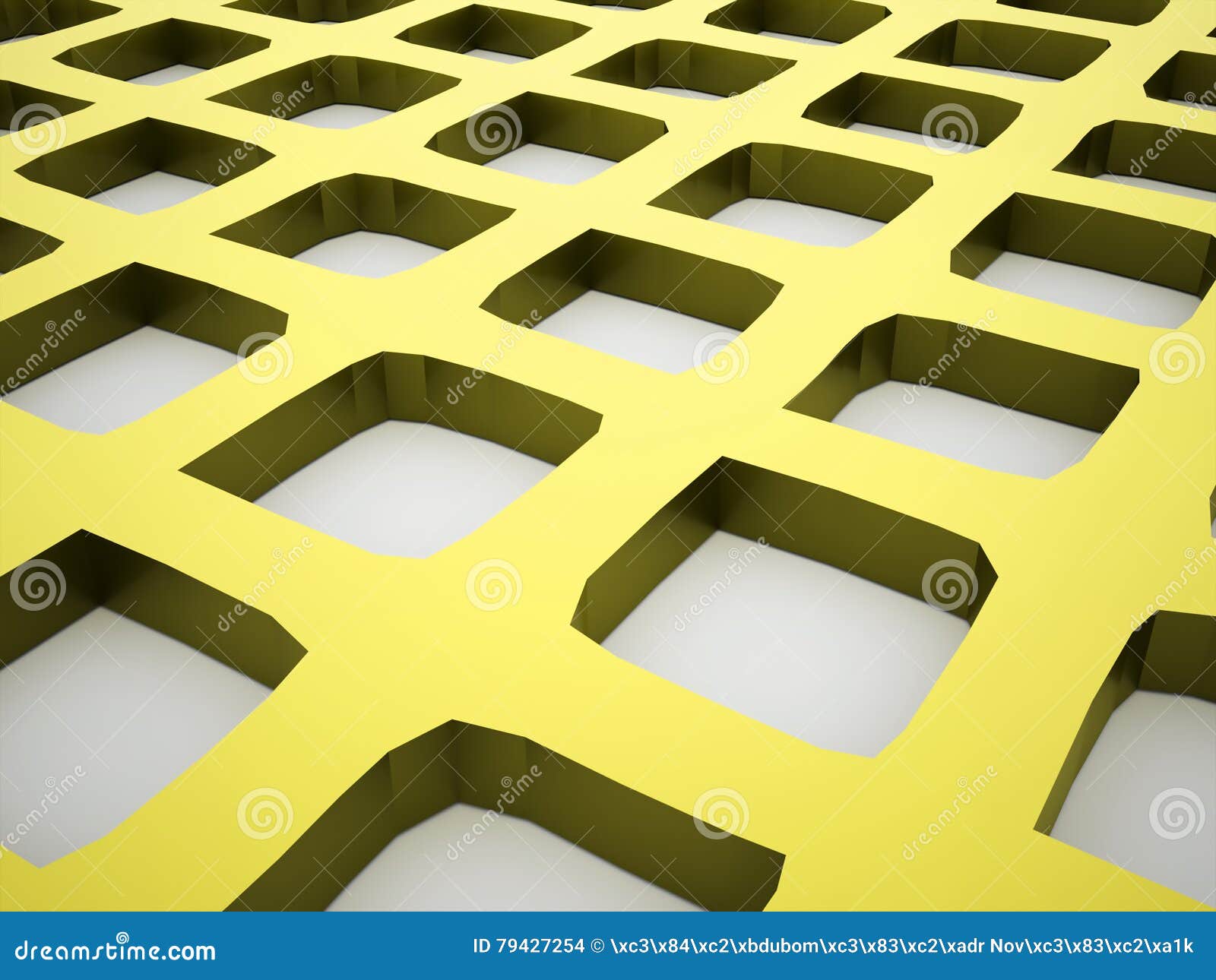 Abstract Grid Background Concept Rendered Stock Illustration ...