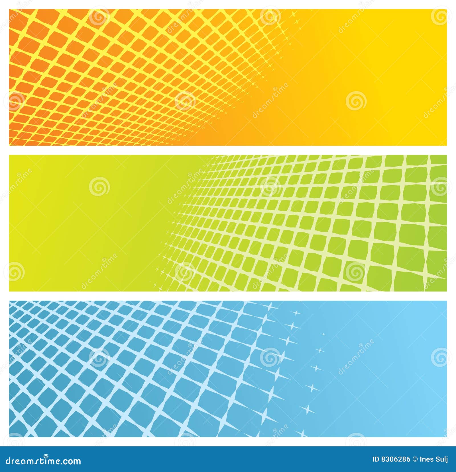 Abstract grid banners stock vector. Illustration of elegance - 8306286