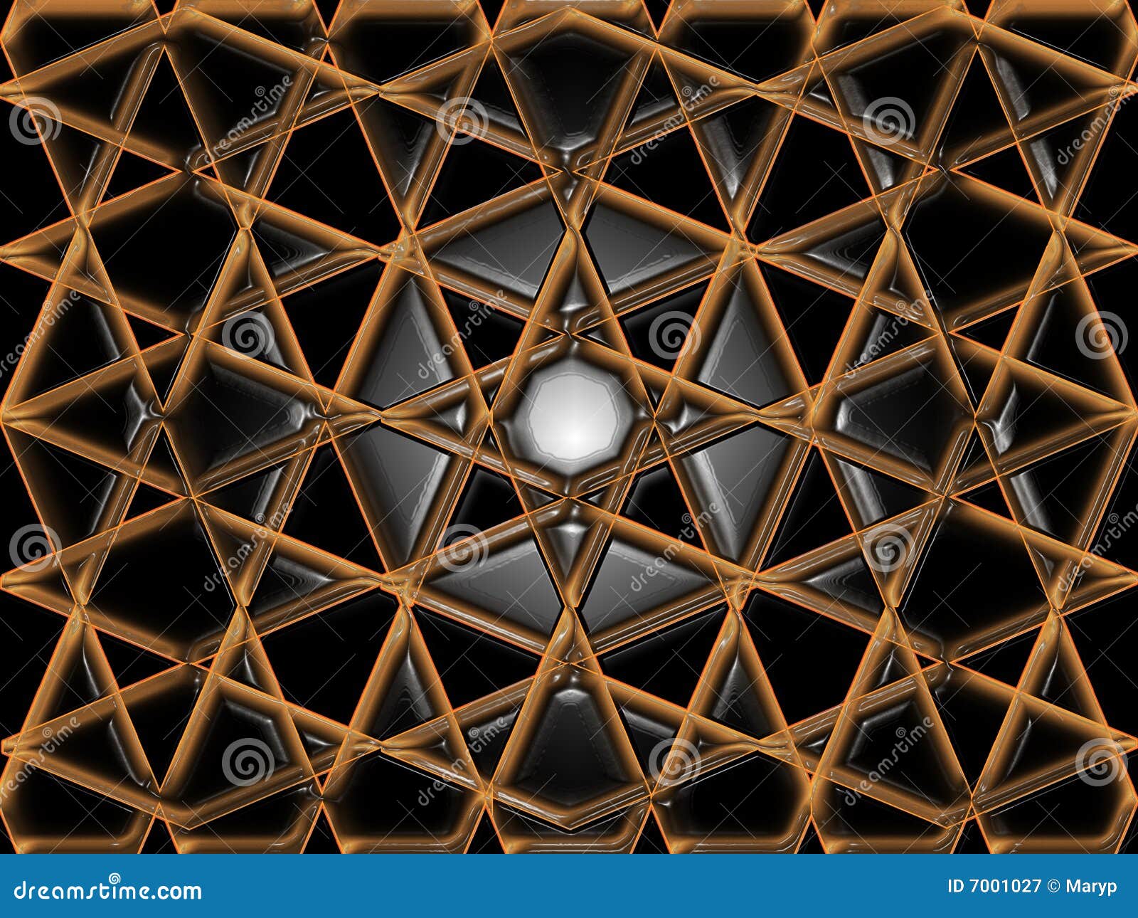 Abstract grid forming star stock illustration. Illustration of abstract ...