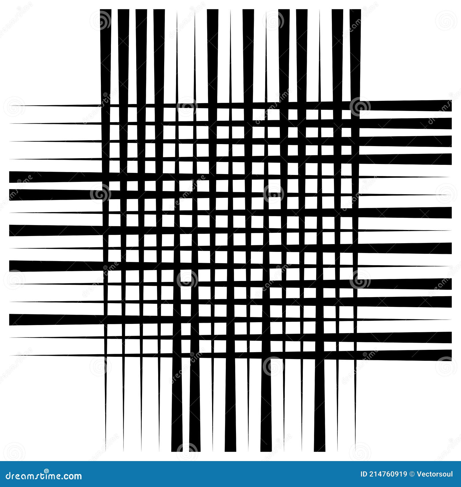 Abstract Grid, Mesh, Lattice, Grating Geometric Element Stock Vector ...