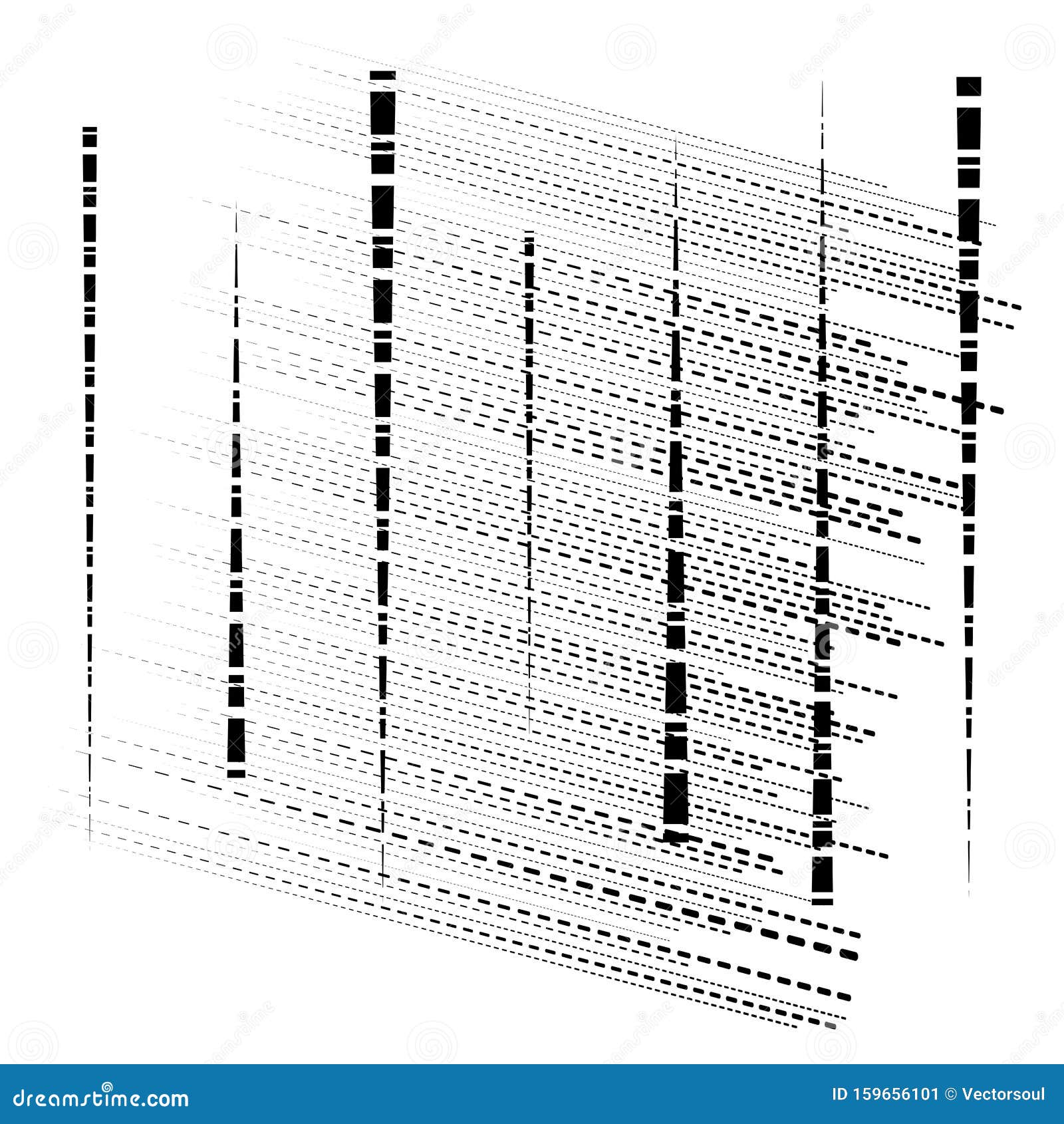 Abstract Grid, Mesh of Random Scatter Chunks, Pieces. Geometric Abstract Illustration Stock ...