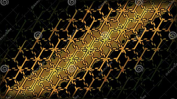 Abstract Grid with Moving Chains. Motion. Grid with Moving Strips in ...