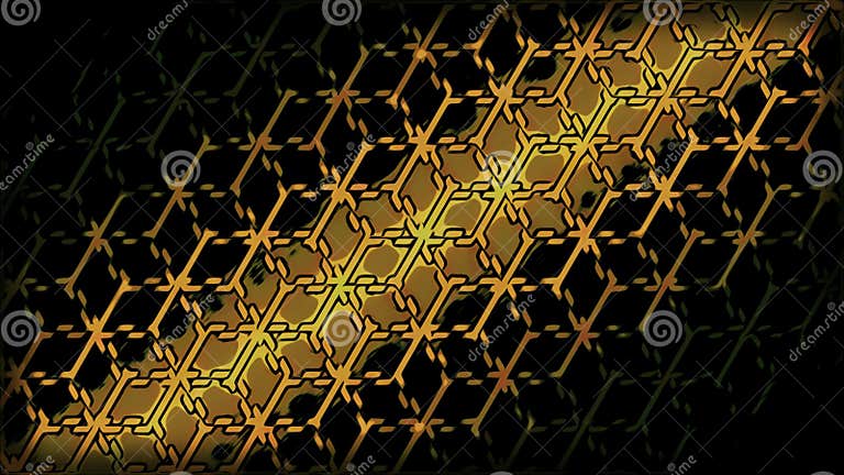 Abstract Grid with Moving Chains. Motion. Grid with Moving Strips in ...