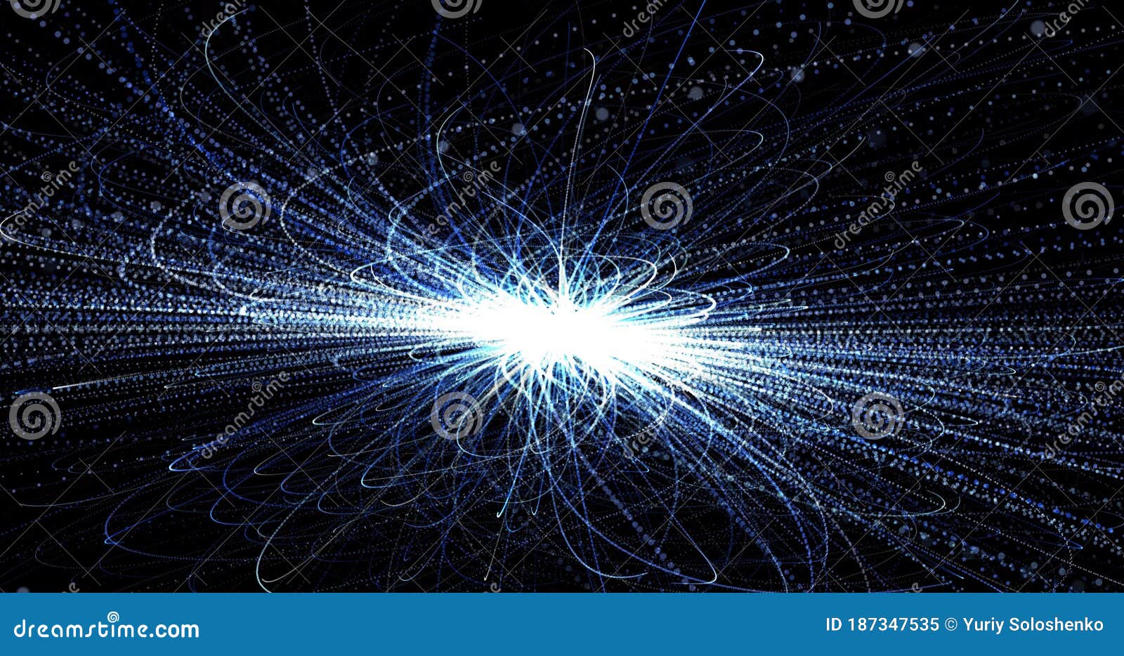 Abstract Grid Shape Landscape Background. 3D Rendering Stock ...