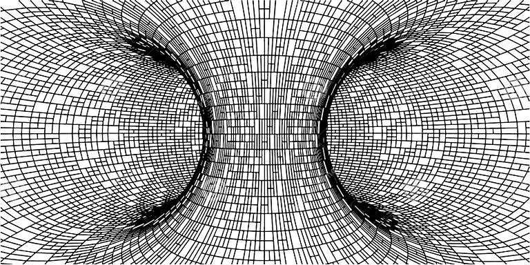 Abstract Grid Tile Tunnel Constructions Vector 121 Stock Vector ...