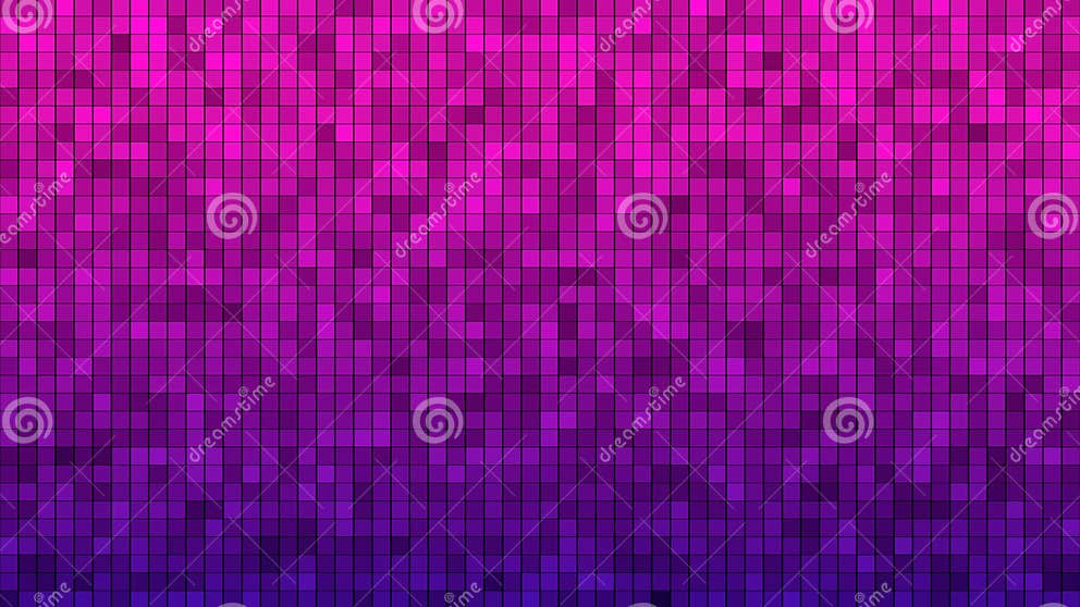 Abstract Grid Type Background from Glowing, Flickering Glitter Dots ...