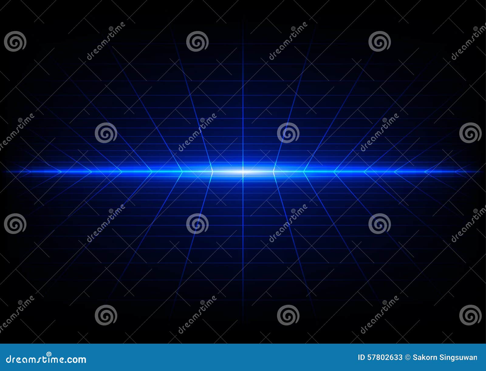 Abstract Grids on Blue Light Background Stock Vector - Illustration of ...